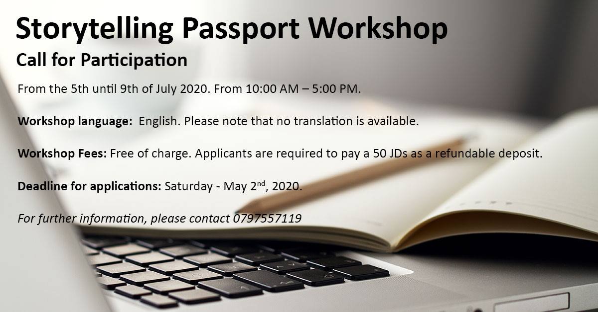 Storytelling Passport Workshop Storytelling Passport Workshop